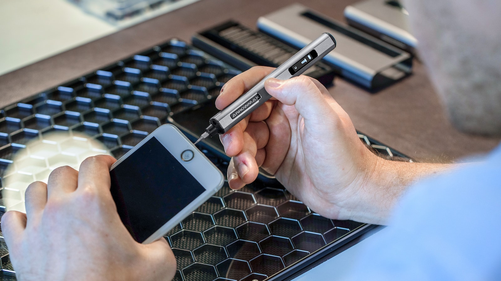 SES PRO smart electric screwdriver has smart motion control and smart ...