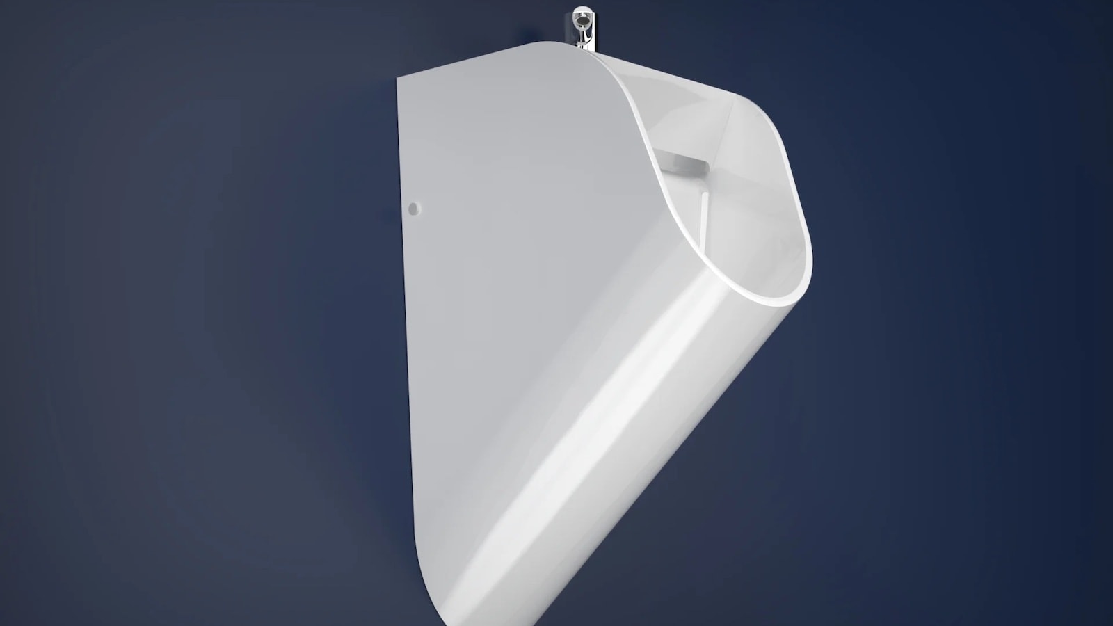 Stand urinal sink is a sleek sustainable option that saves you water ...