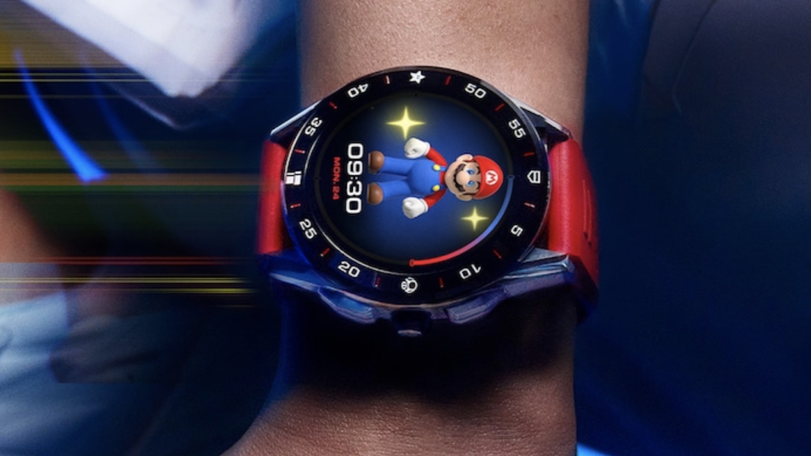 Super Mario x Tag Heuer Connected smartwatch boasts a gamification ...