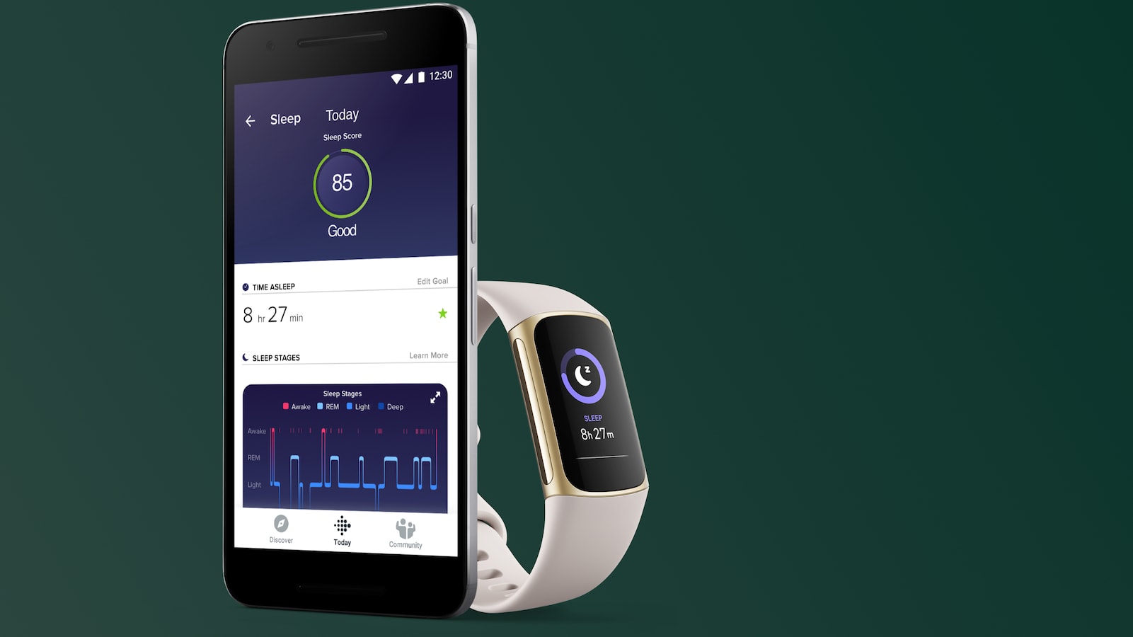 Fitbit Charge 5 advanced health tracker offers an ECG app, an EDA Scan ...