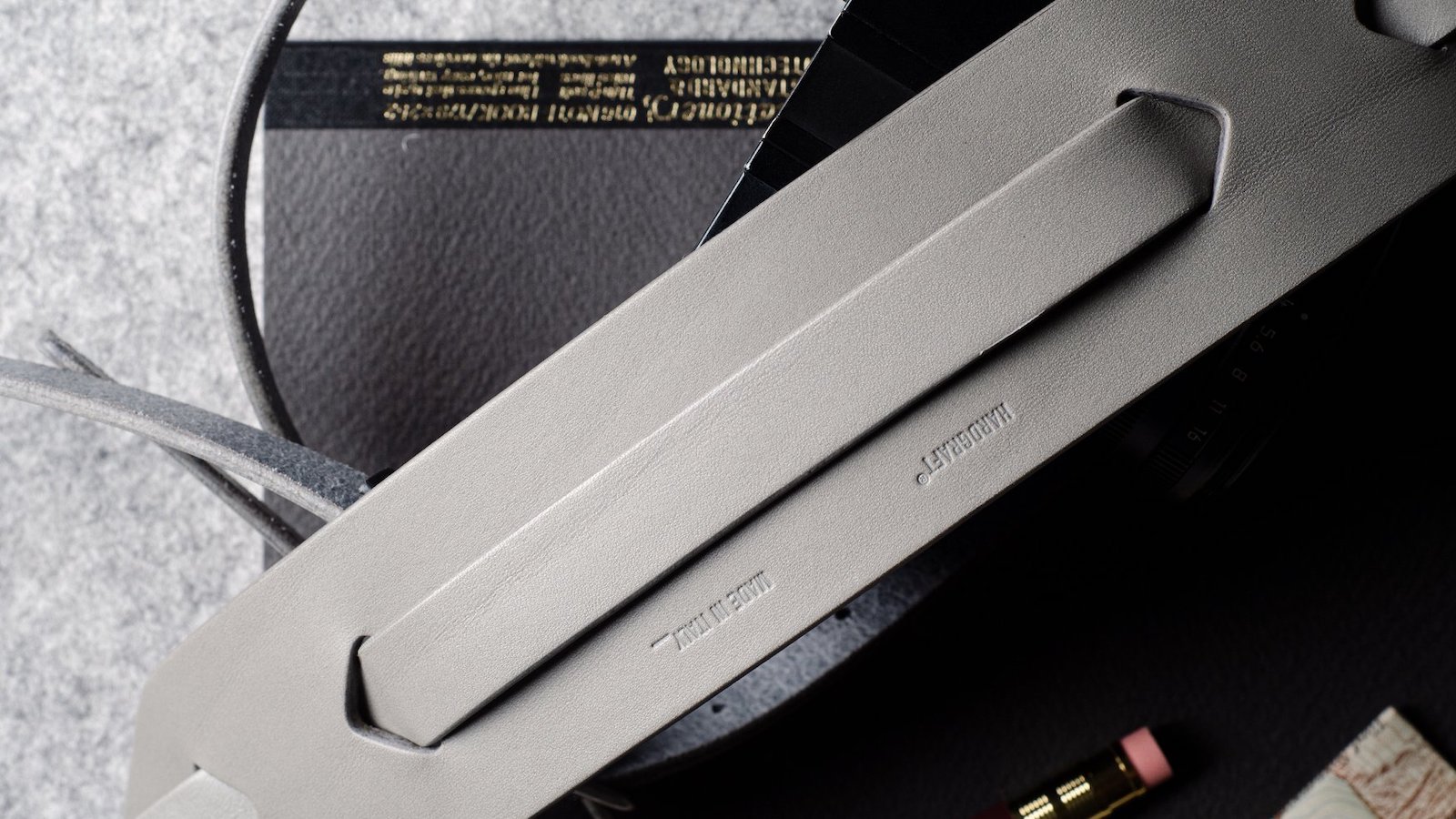 hardgraft Focus Camera Strap features sturdy belt leather and a ...