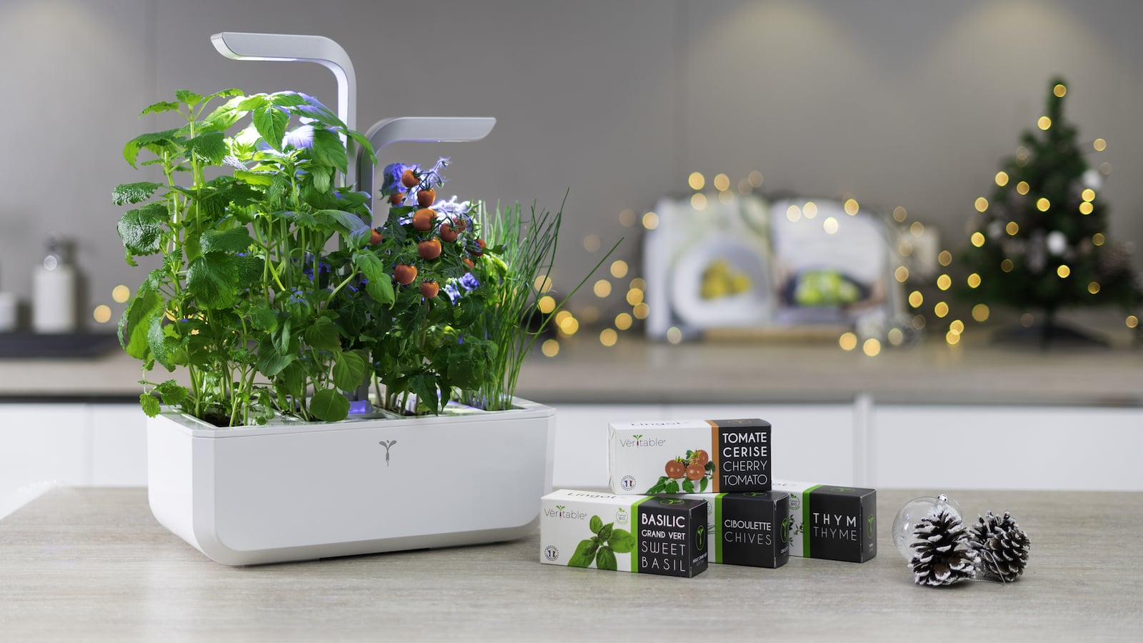 Véritable Smart Indoor Garden uses LED technology to automatically ...