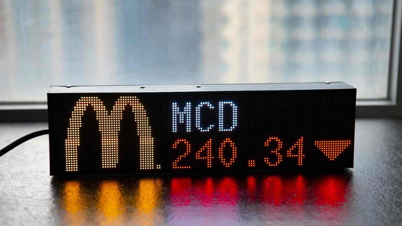 Review: Fintic desk-size LED ticker brings Wall Street to your office