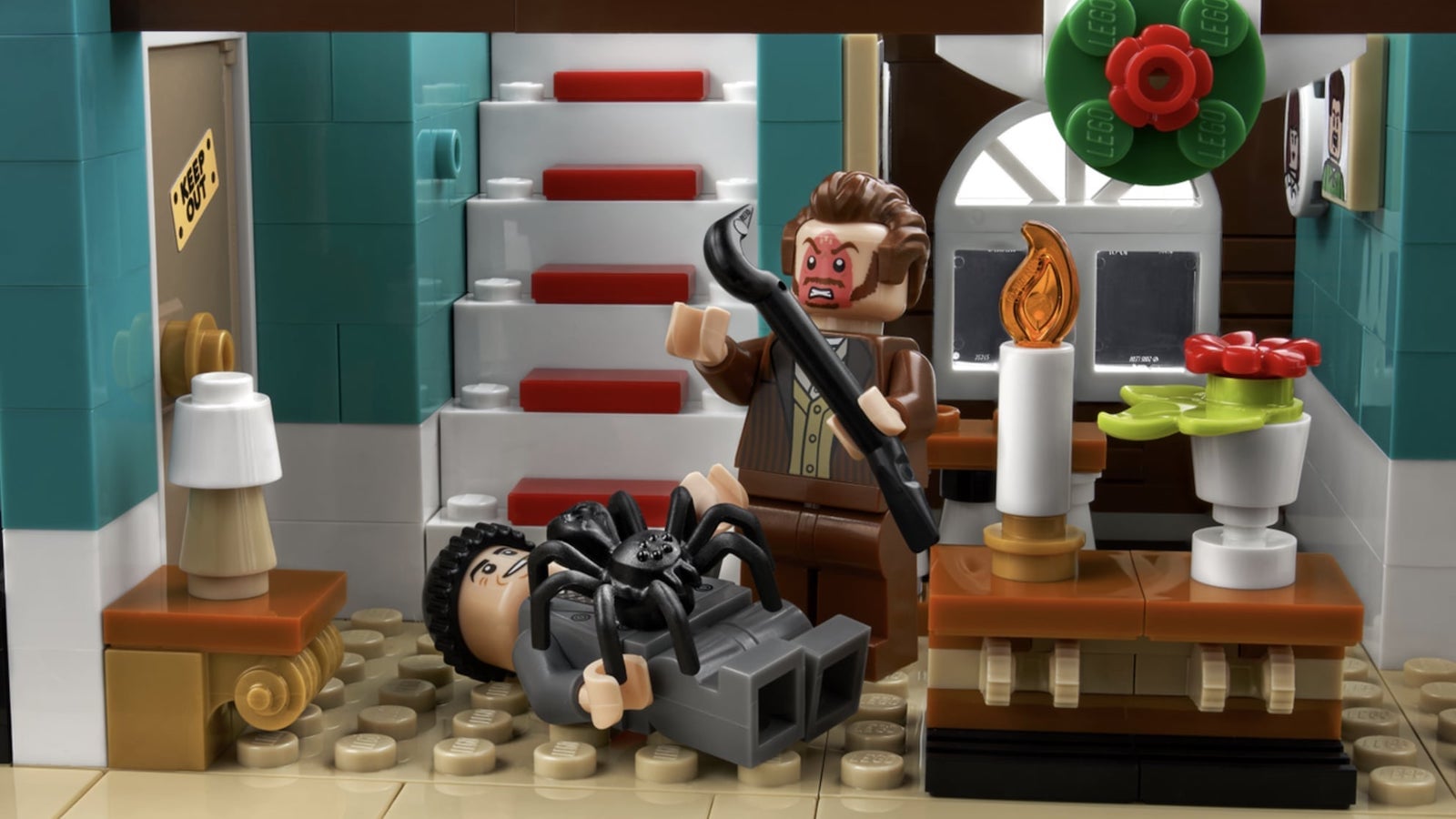 LEGO Ideas Home Alone building kit lets you relieve the classic holiday ...