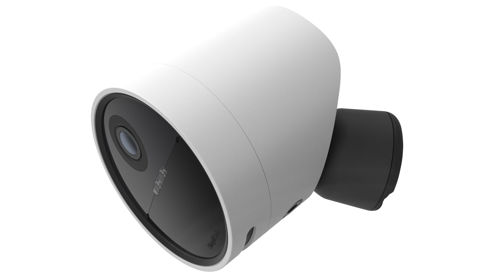 SimpliSafe Wireless Outdoor Security Camera has a 140° field of view ...