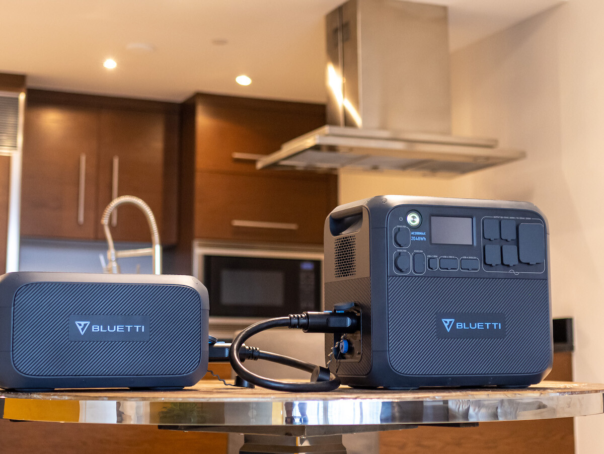 Bluetti AC200MAX & B230 Combo power station boasts a maximum capacity ...