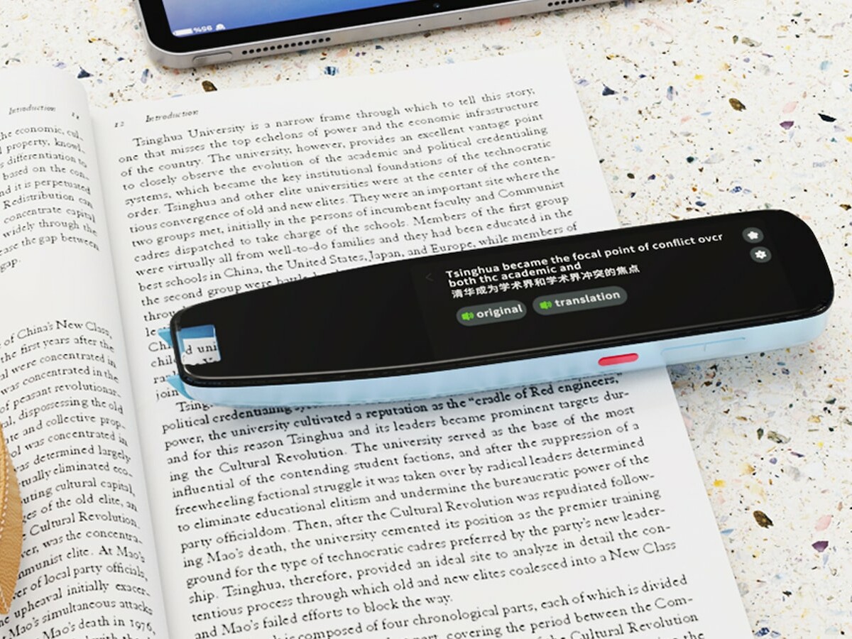 NEWYES Scan Reader Pen 3 text-to-speech pen is an instant multilingual ...