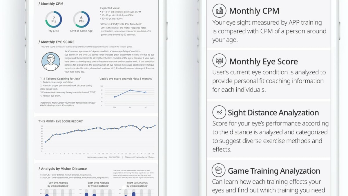 Review: Otus eye training device can improve your eyesight