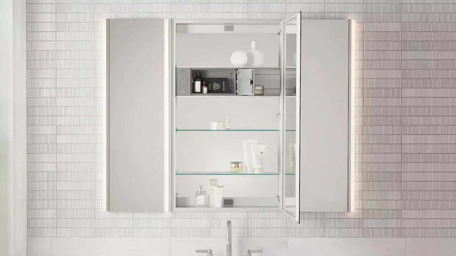 Kohler Robern IQ Digital Lock Box provides smart, secure storage within ...