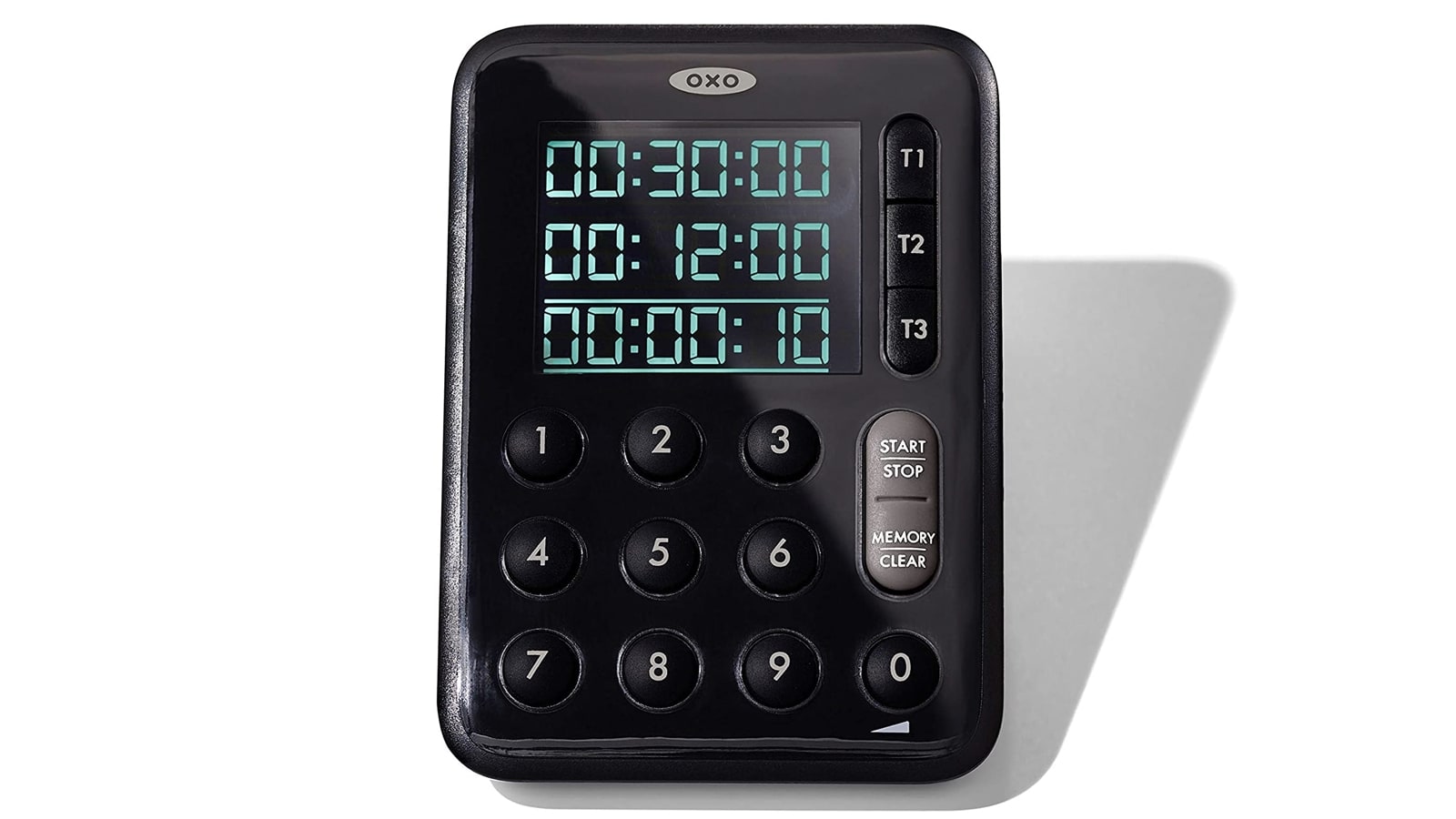 OXO Triple Kitchen Timer tracks 3 tasks at once for up to 100 hours ...