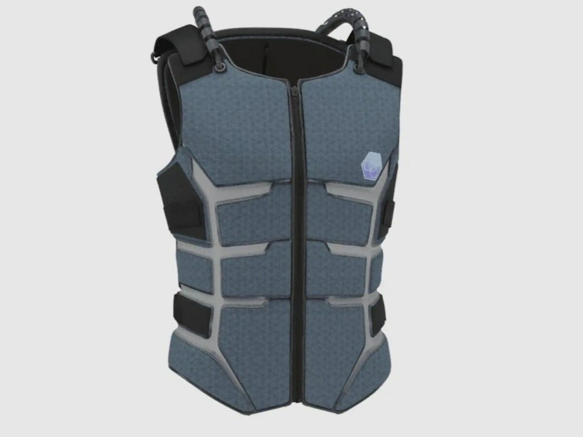 Actronika Skinetic haptic VR vest lets you simultaneously touch, see ...