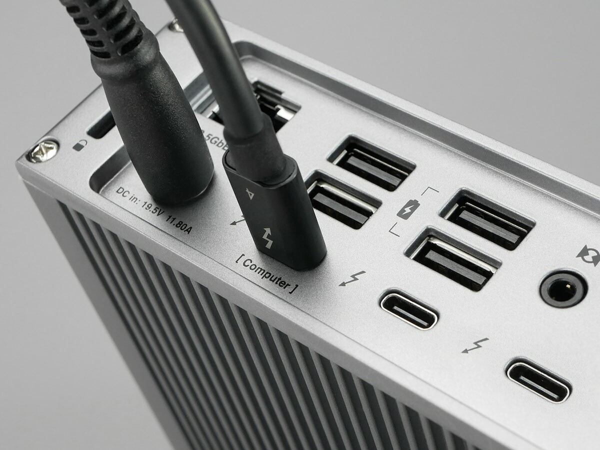 CalDigit TS4 Thunderbolt 4 Dock gives you 18 ports along with 98W ...
