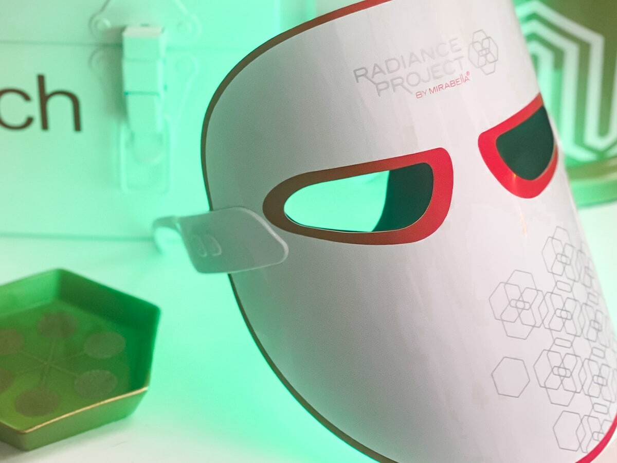 Mirabella Beauty Radiance Project Phototherapy 7-Color LED Facial Mask ...
