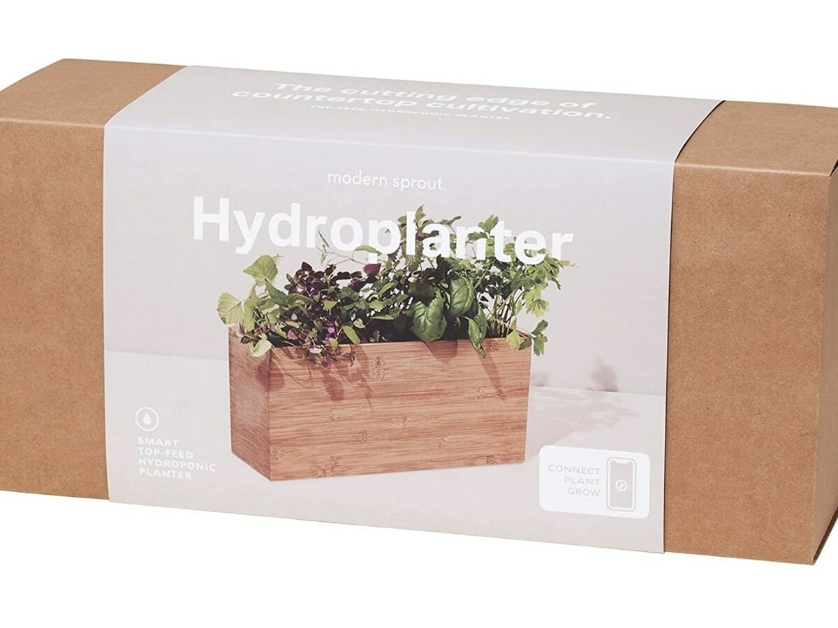 Modern Sprout Smart Indoor Hydroplanter lets you grow a garden ...