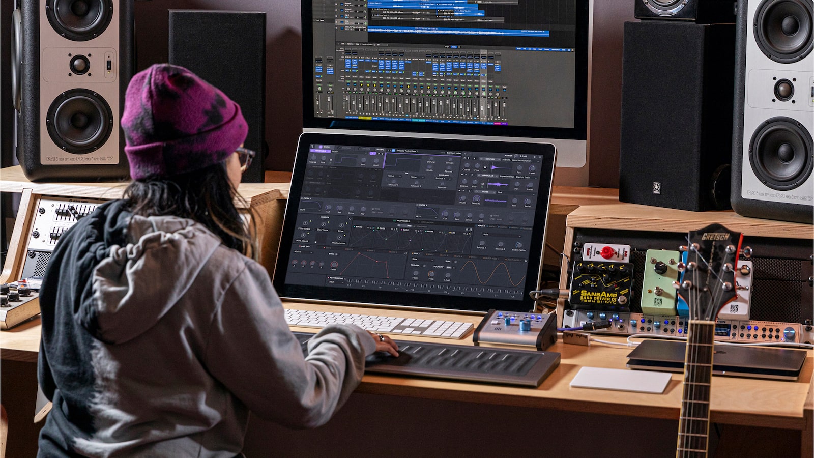 ROLI Seaboard RISE 2 versatile keyboard is easy to play and has an ...