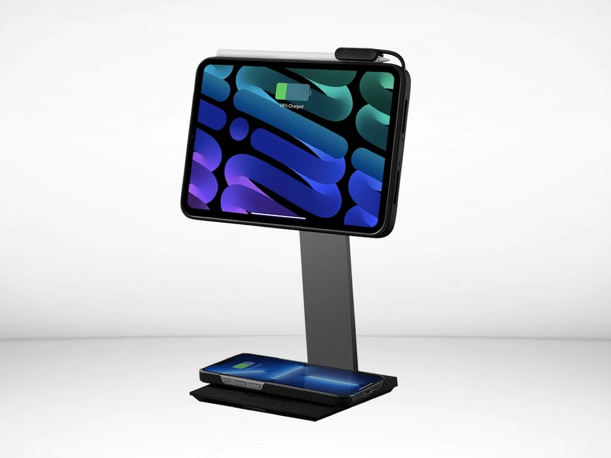 PITAKA MagEZ Charging Stand for Tablets features a 15-watt wireless ...