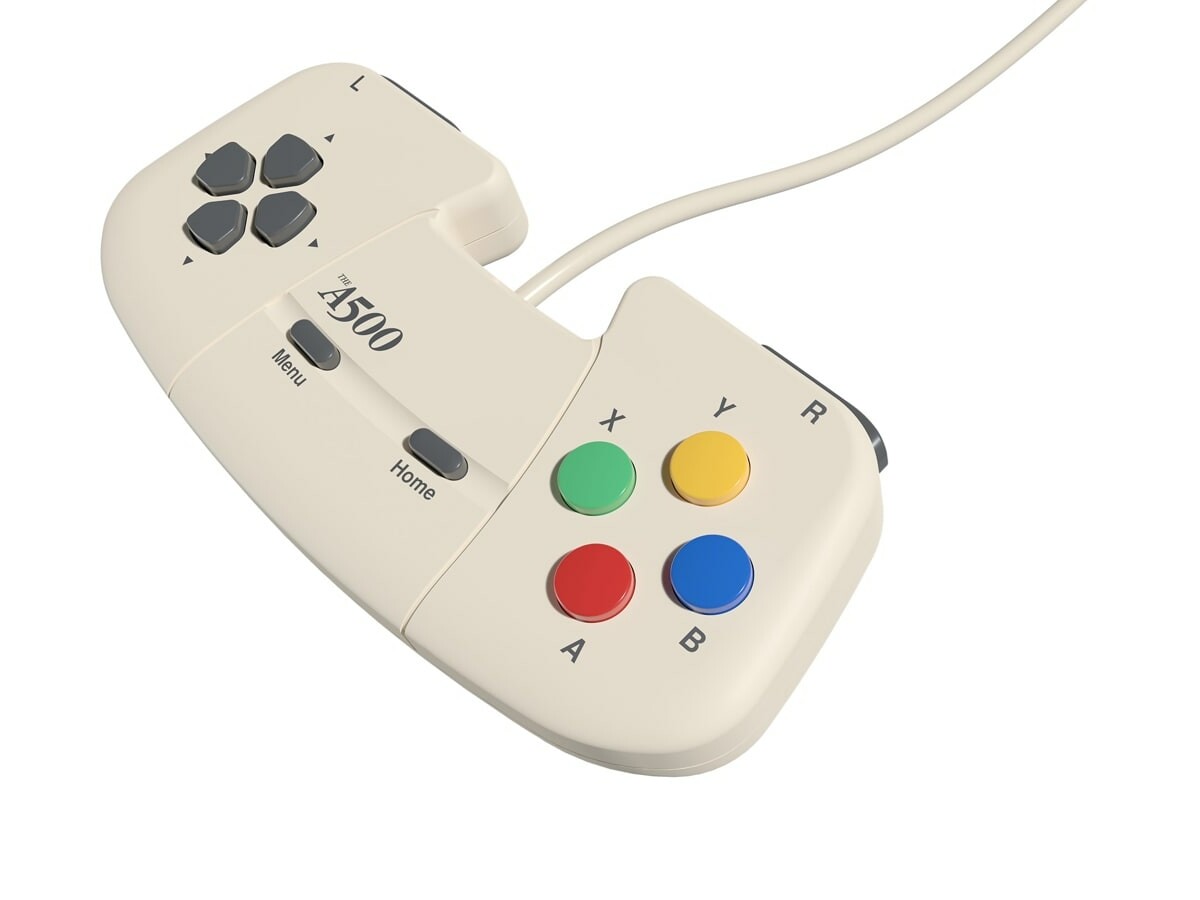 Retro Games A500 Mini classic home computer replica includes 25 classic ...