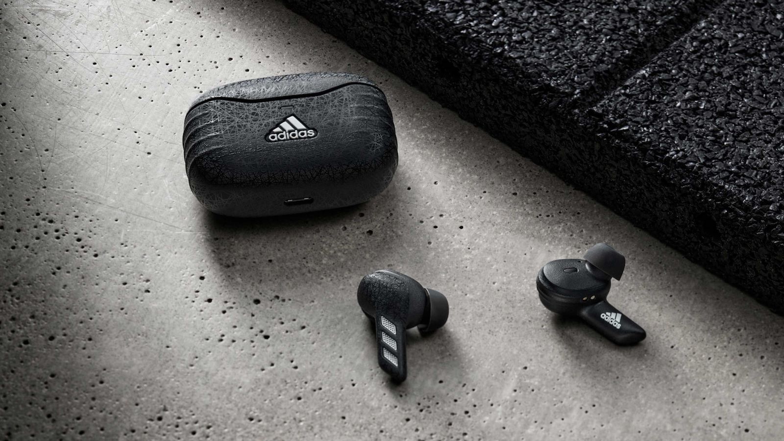 adidas Z.N.E. 01 ANC wireless earbuds feature a sleek design with a ...