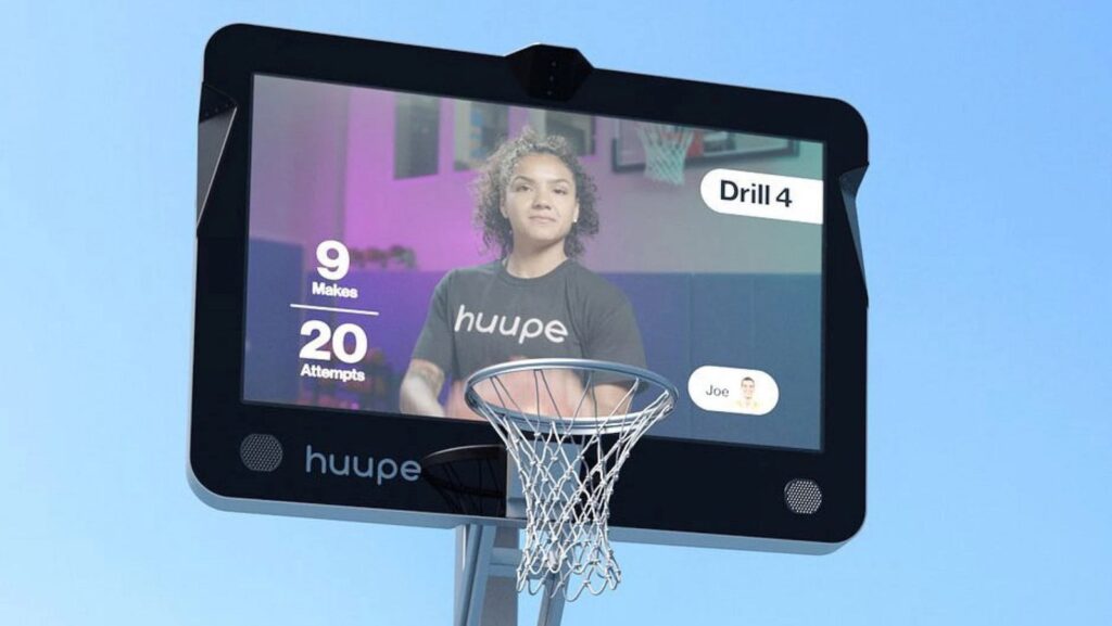 Review: huupe smart basketball hoop has an interactive display and more