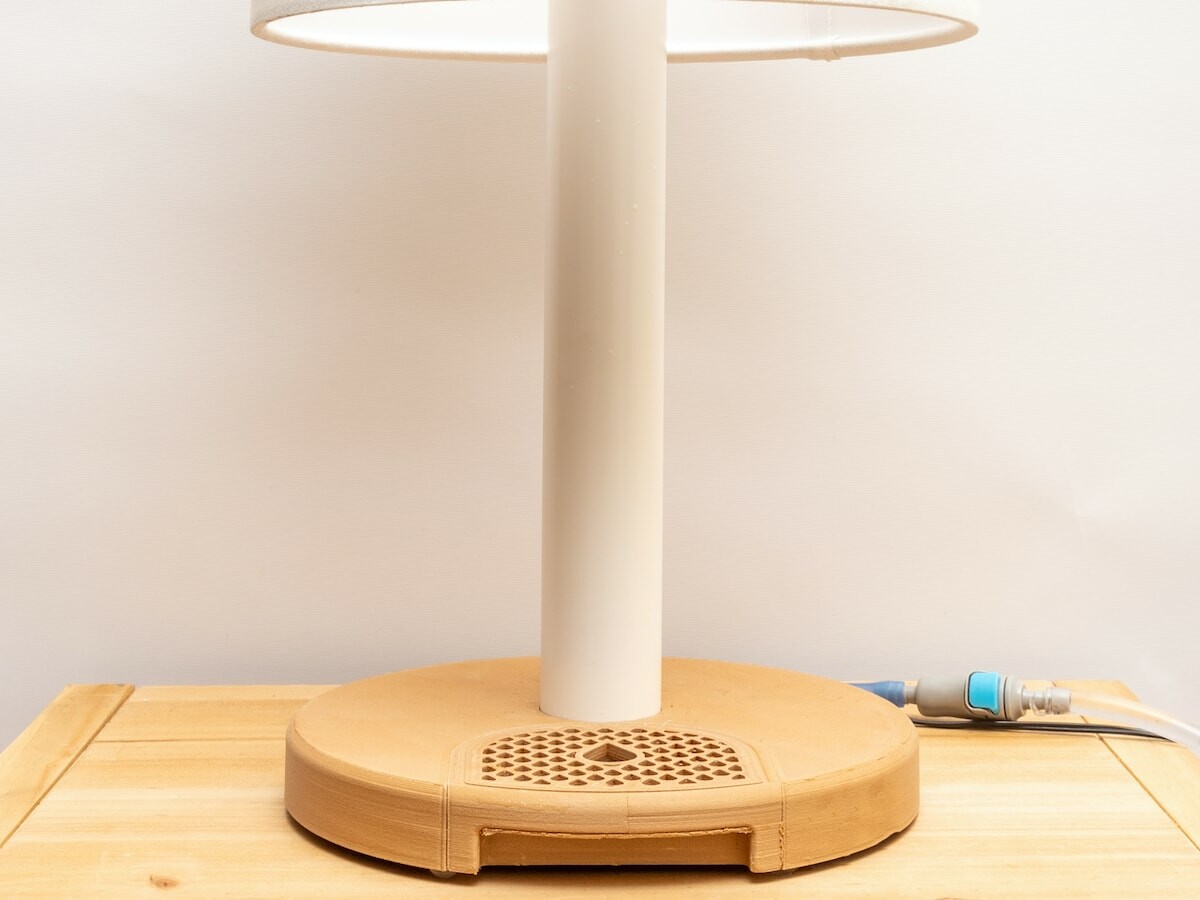 HydraLamp water-dispensing lamp gives you a modern solution to bedside ...