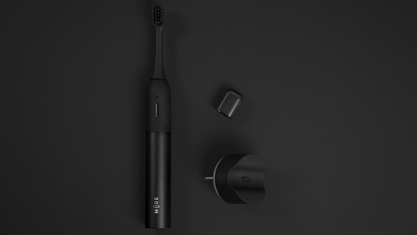 Mode wireless charging toothbrush has a luxurious design that docks ...