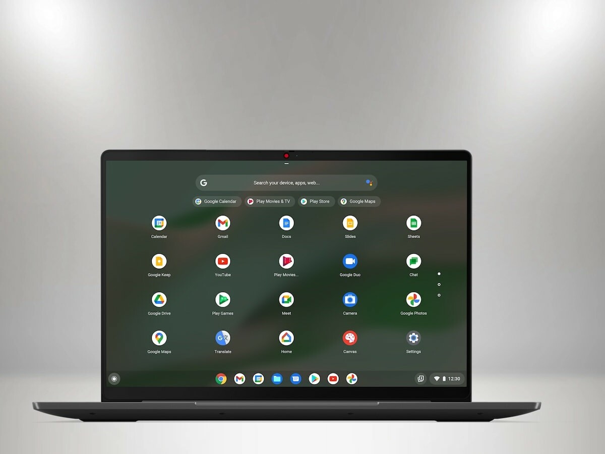 Lenovo IdeaPad 5i Chromebook features a vast borderless 2.5K display ...
