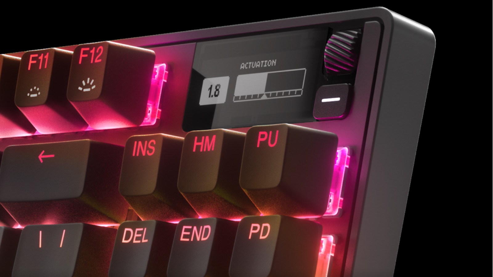 Steelseries Apex Pro TKL (2023) gaming keyboard has jet-fast OmniPoint ...