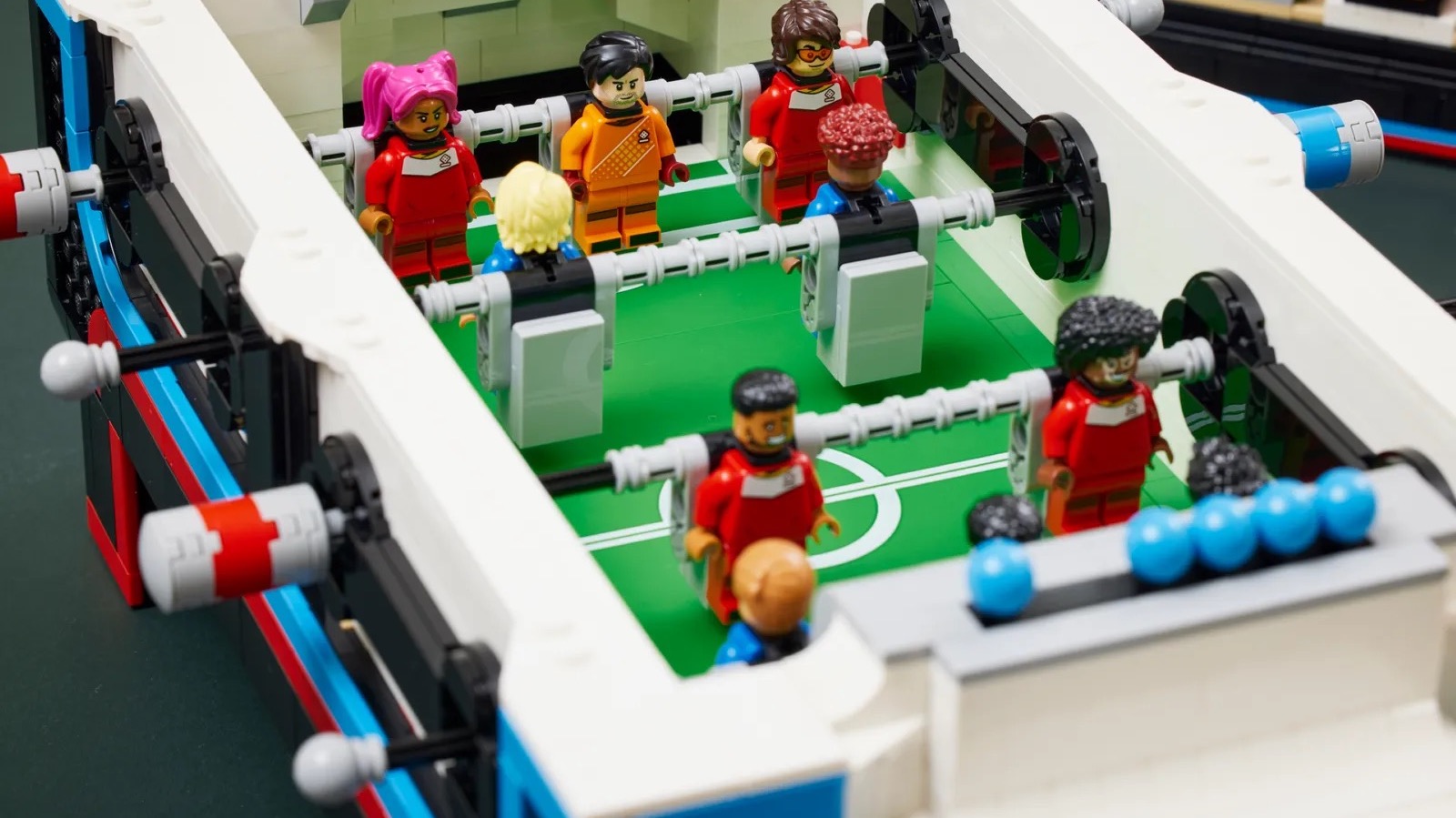 LEGO Ideas Table Football build-your-own game lets you assemble a team ...