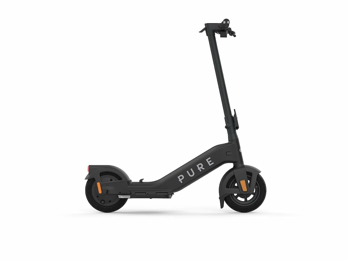 Pure Electric Pure Advance slim folding eScooter series offers a safer ...