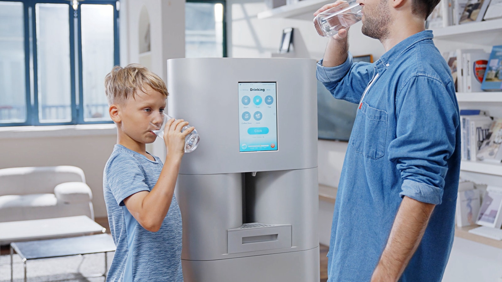 TapFresh air-to-water converter offers 3-level air purification and ...