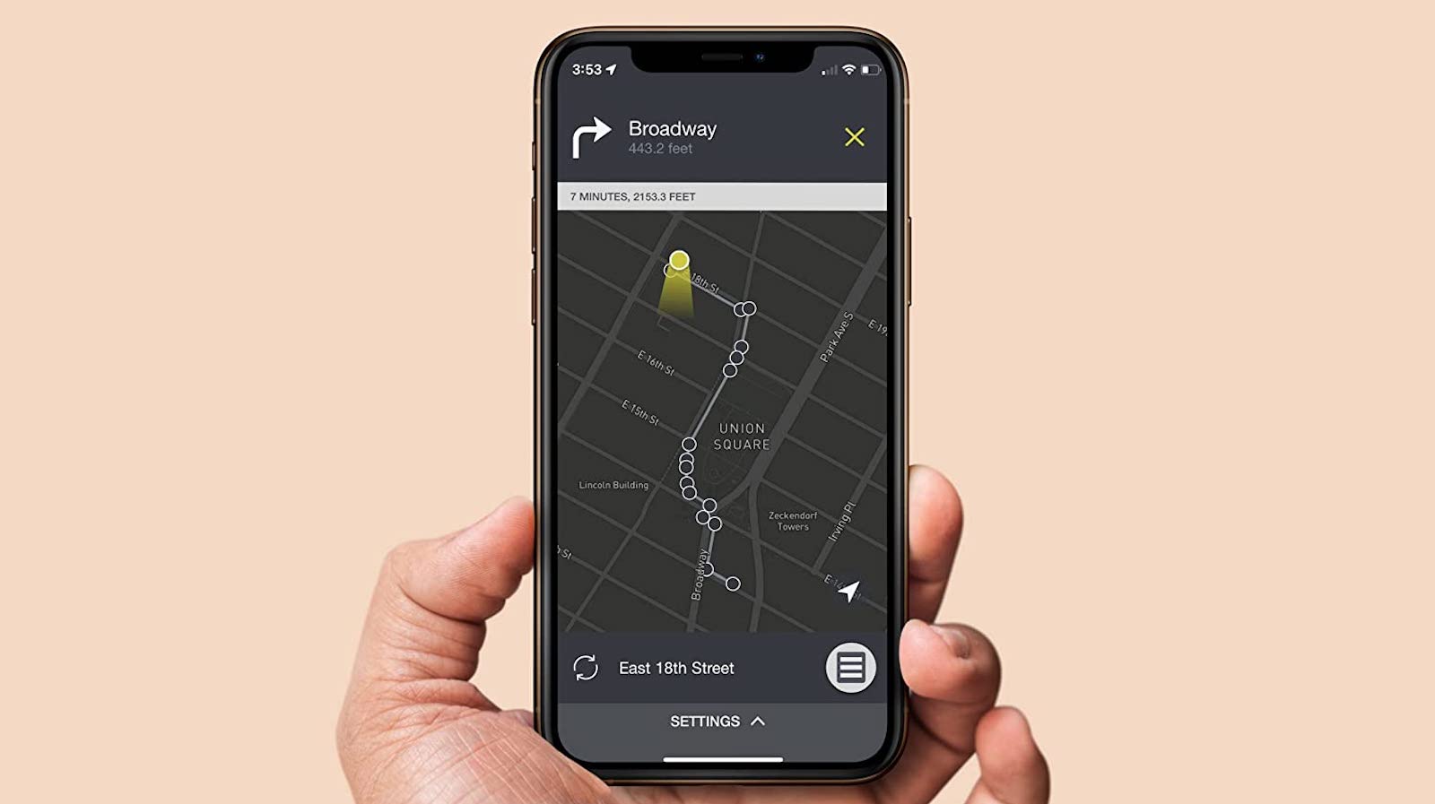 WearWorks WAYBAND haptic smart band with map app lets you navigate with ...