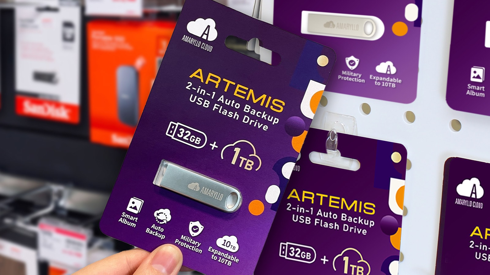 Amaryllo Artemis cloud drive allows you to quickly recover any lost ...