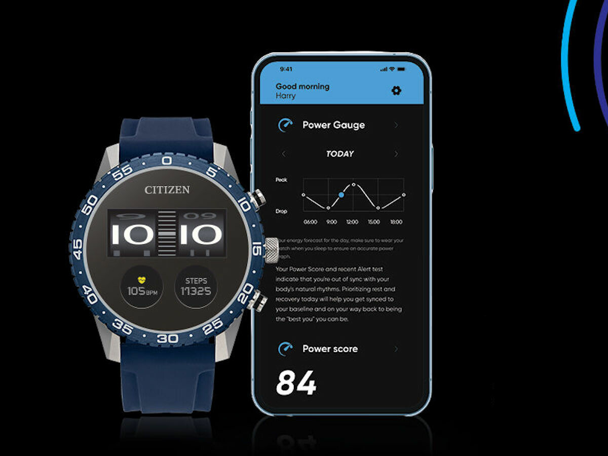 CITIZEN CZ Smart watch has a wellness update that learns and gets ...