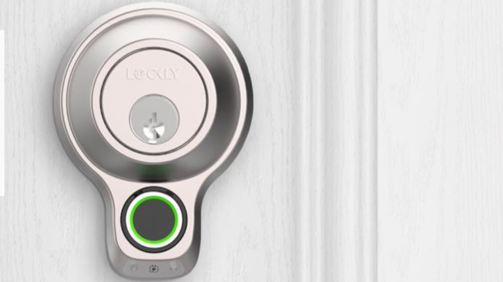 Lockly Access Touch Pro fingerprint deadbolt comes with a 3D biometric ...
