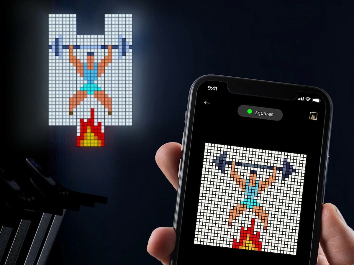 Twinkly Squares smart LED panels are pixel-perfect decorative lights ...