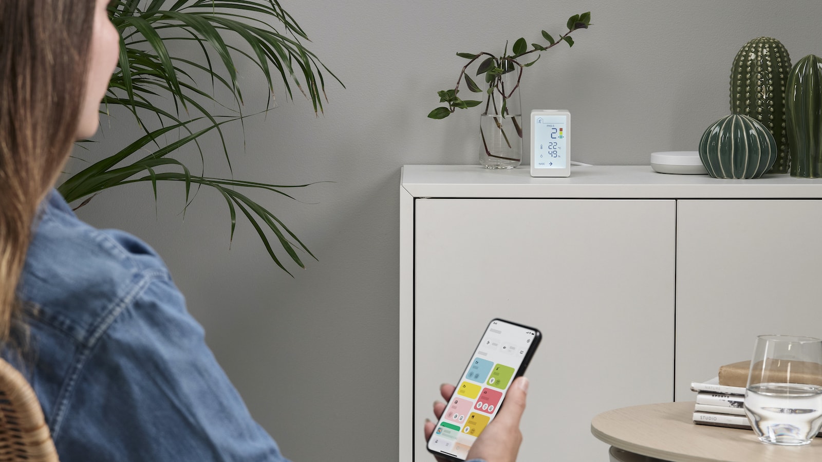 IKEA VINDSTYRKA smart air quality sensor increases your awareness of ...