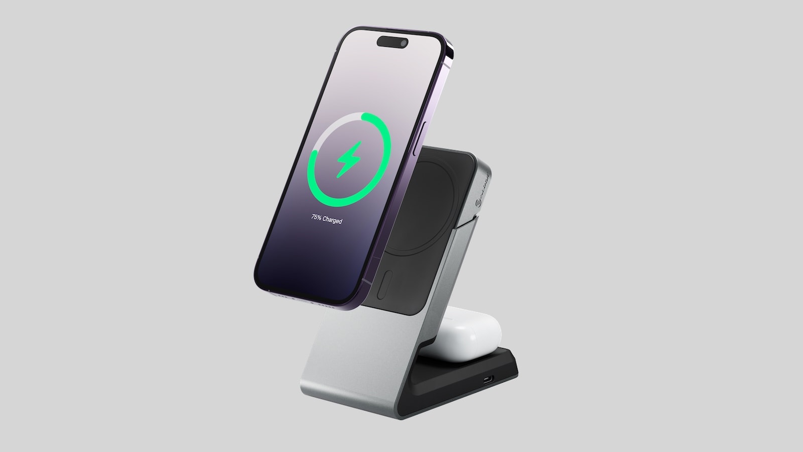 Matrix 3-in-1 magnetic charging dock is a modular system that powers ...