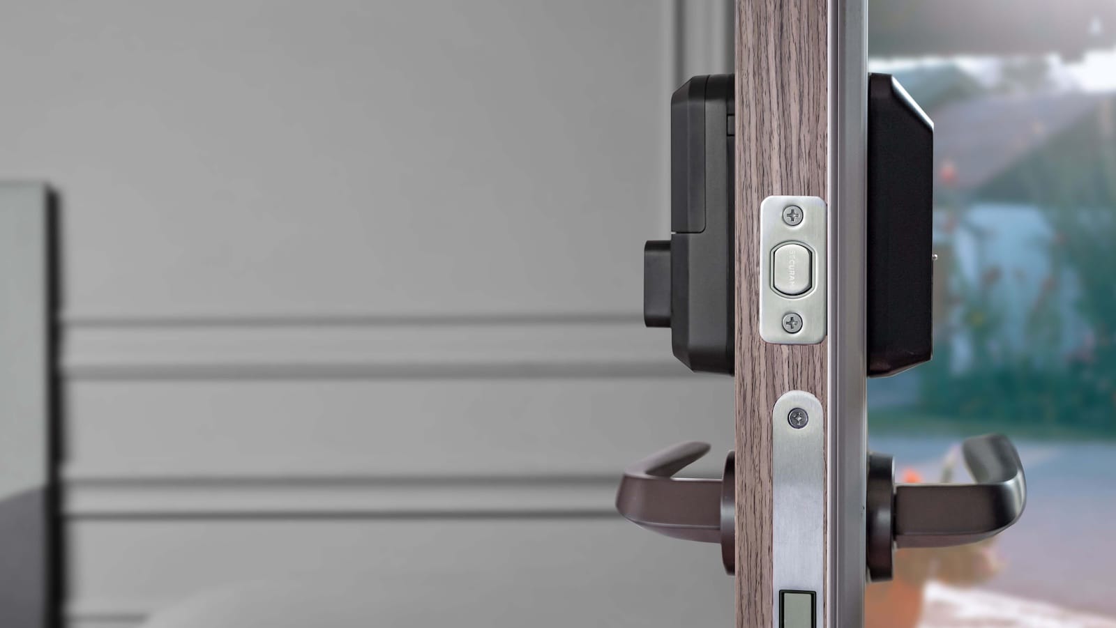 SECURAM EOS Wi-Fi fingerprint smart door lock offers a simple and ...