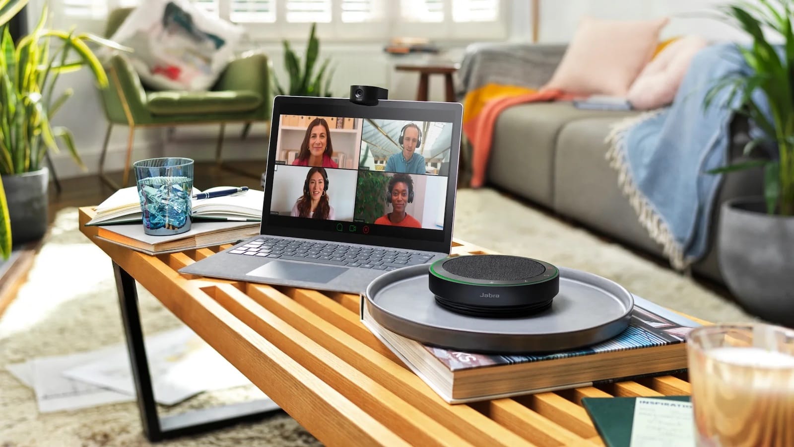 Jabra Speak2 75 professional speakerphone is ideal for making ...