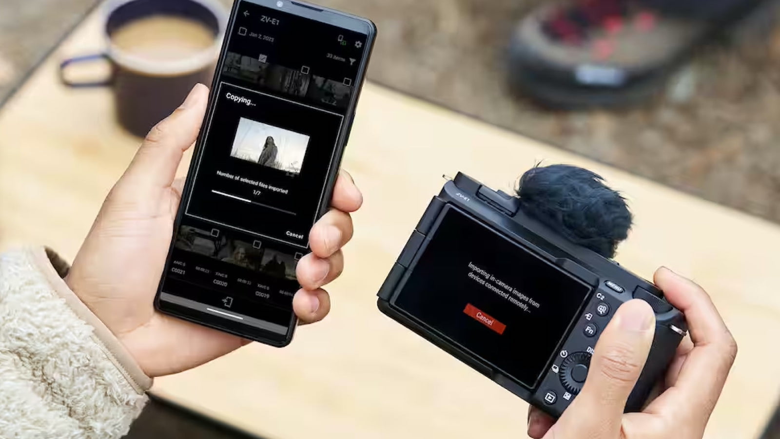 Sony Alpha ZV-E1 full-frame vlog camera has an interchangeable lens ...