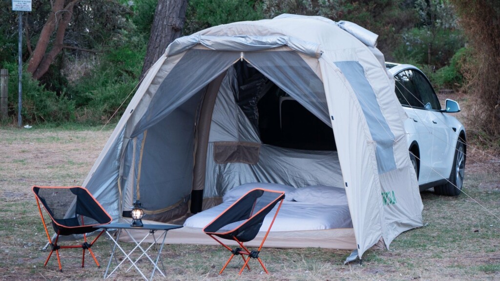 Experience the ultimate Tesla camping adventure with the Tentsla X1 ...