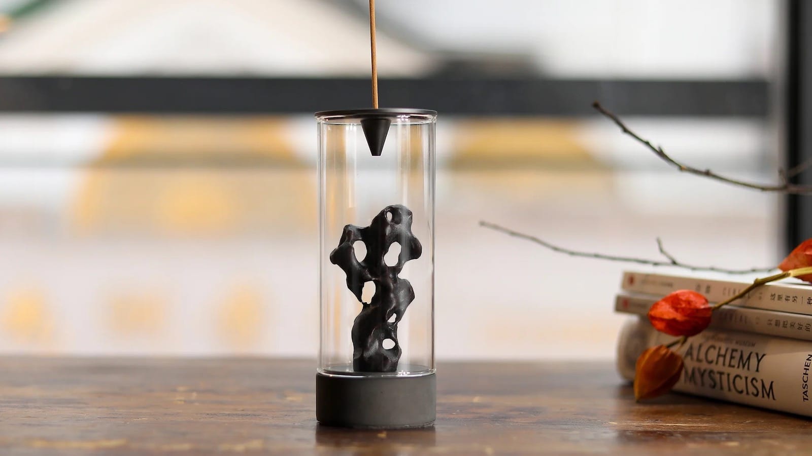 Kin Objects Chrysalis backflow stick incense burner nurtures the creative form inside | Key ...