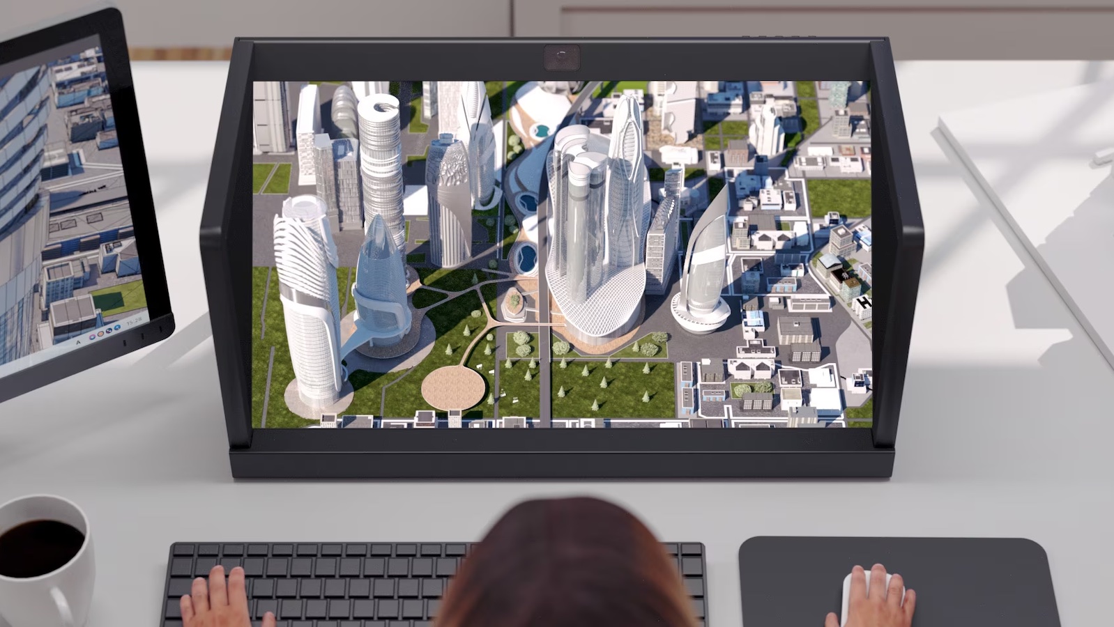 Sony ELF-SR2 Spatial Reality Display has a large 27-inch 4K screen for ...