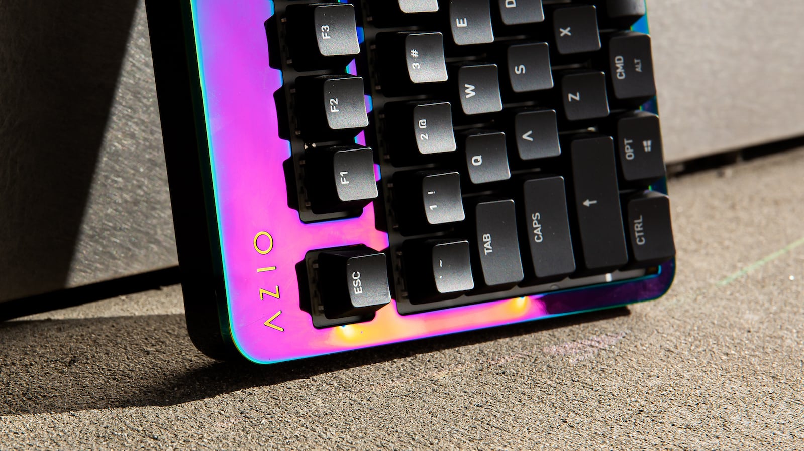 Azio Tera 75 premium keyboard comes with a 75% layout design