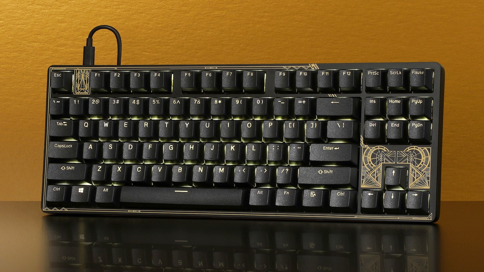 The Mechtropolis Keyboard draws inspiration from the golden 1920s