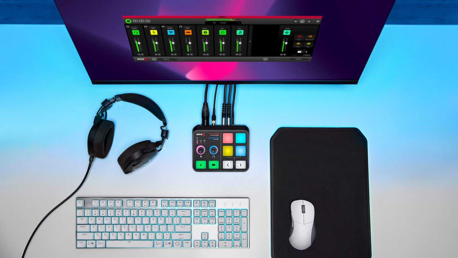 RØDE Streamer X all-in-one control surface simplifies content creation