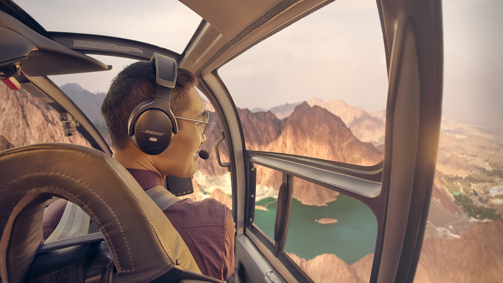This aviation headset provides essential noise cancellation for pilots