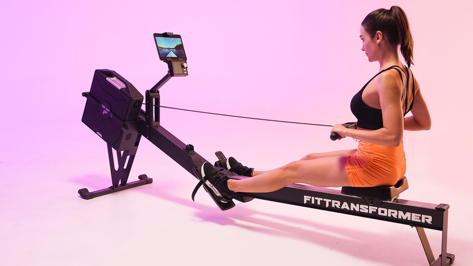 This modular home gym offers endless exercise options