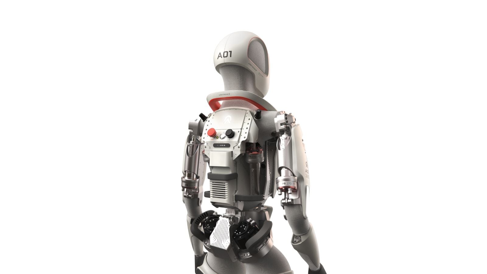 This industrial humanoid robot does heavy-duty work