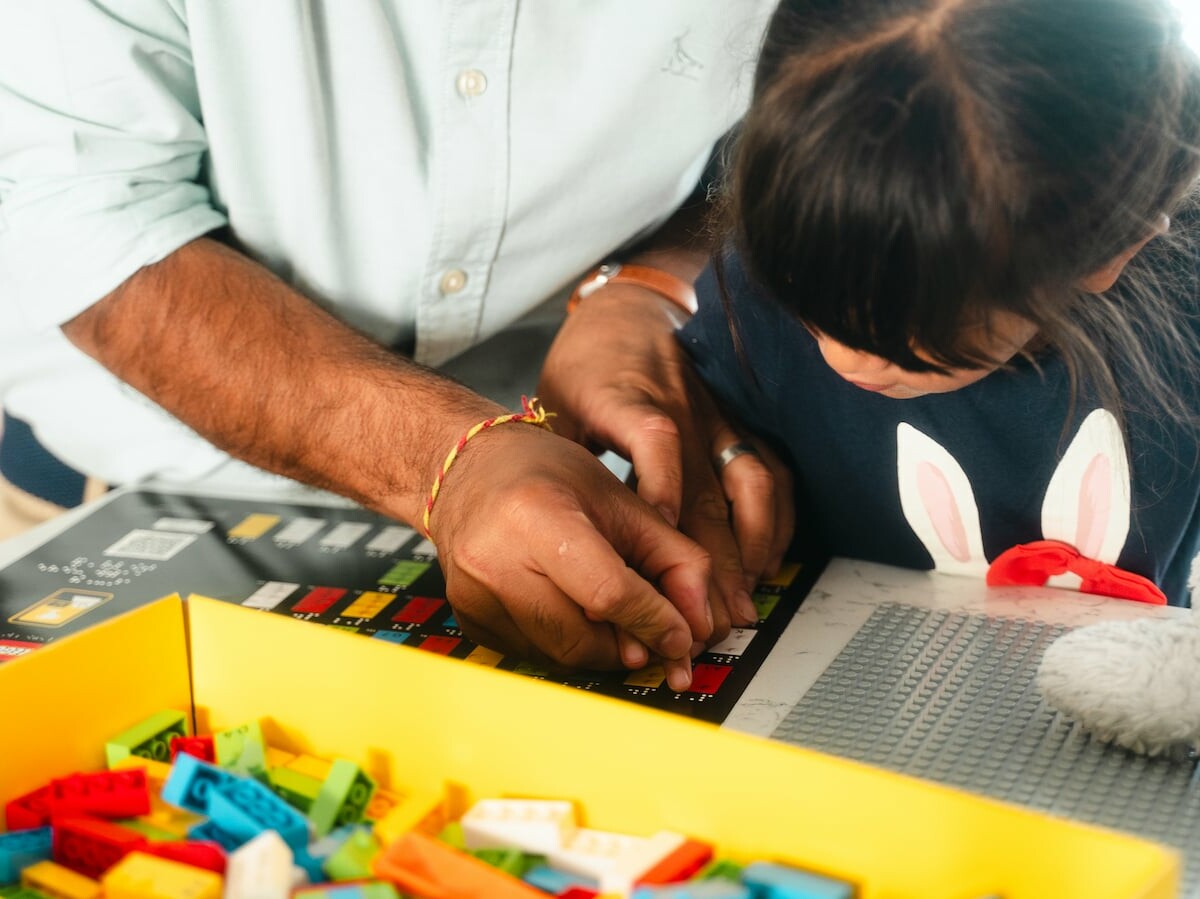 LEGO Braille Bricks help children and their families develop braille skills